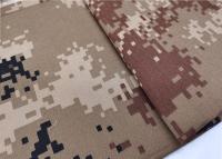 China CVC50/50 Cotton Polyester Ripstop Camouflage Fabric 210GSM Waterproof Military Uniform for sale