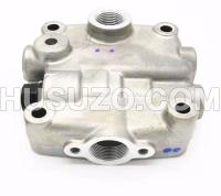 China Oem 1-19110074-0 Isuzu Truck Parts Air Compressor Cylinder Head For CYZ 6WF1 for sale