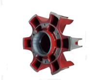 China 6 Spoke Truck Brake Hub Spider Wheel Hub 16T Wheel Hub 604202224  BARMAK 16 TON for sale