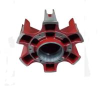 China 6 Spoke Truck Brake Hub Spider Wheel Hub 16T Wheel Hub 604202224  BARMAK 16 TON for sale