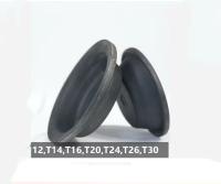 China Good Quality Semi Trailer Parts T16 T20 T24 T30  Rubber Brake Diaphragm Brake Cup for sale
