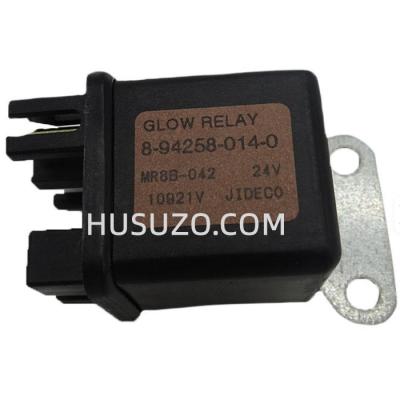 China Waterproof Hydraulic Starter Relay 8-94258-014-0 MR8B-042 24V for PC200 Hydraulic Excavators for sale