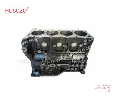 China 8-97191846-7 Cylinder Block Assembly for ISUZU 4HG1 8-97191846-7 8982045331 8971918467 for sale