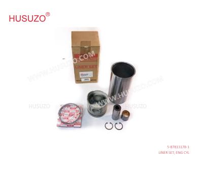 China 5-87813178-1 5878131781 Engine Cylinder Liner Set Suitable for ISUZU NKR55 4JB1 for sale