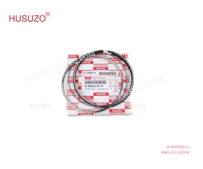 China 8-94395061-5 ISUZU EVZ FSR FTR LT132 6HE1T  8943950615 Piston Ring Set for sale
