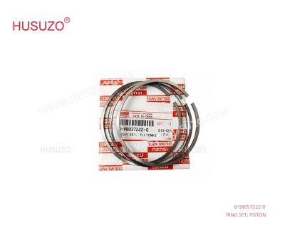 China 8-98057222-0 4JJ1 Engine Isuzu Engine Parts 8980572220 Piston Ring Set for sale