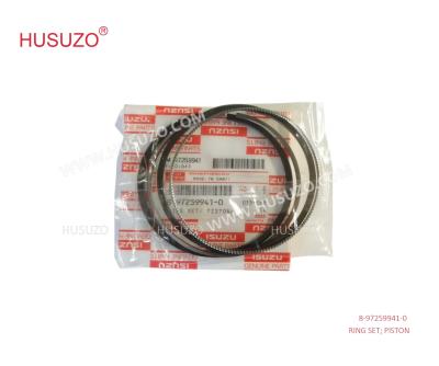 China 8-97259941-0 Standard Piston Ring Set 8972599410 For ISUZU NKR77 4JH1 for sale