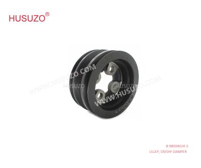 China 8-98004024-3 8980040243 Isuzu Truck Parts Crankshaft Damper Pulley For ISUZU  NPR75 700P 4HK1 for sale