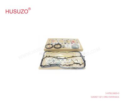 China 5-87811869-0 5-87814361-1Engine Overhaul Gasket Set For ISUZU 4HF1 5878118690 5878143611 for sale