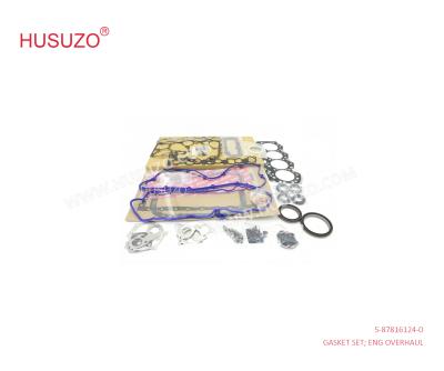 China 5-87816124-0 5-87816352-0 Engine Overhaul Gasket Set For ISUZU 4JJ1 5878161240 5878163520 for sale