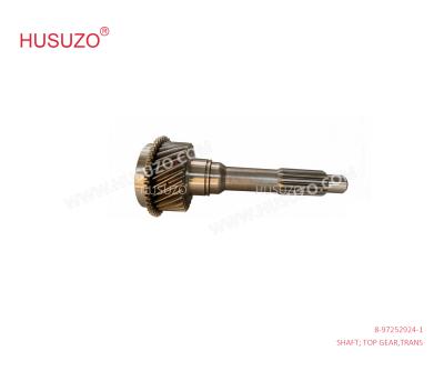China 8-97252924-1 Transmission Top Gear Shaft 8972529241 Suitable for ISUZU MYYST for sale