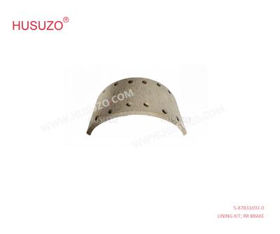 China ISUZU NQR 4HK1 4HG1 Rear Brake Lining Kit 5-87831692-0 5878316920 for sale