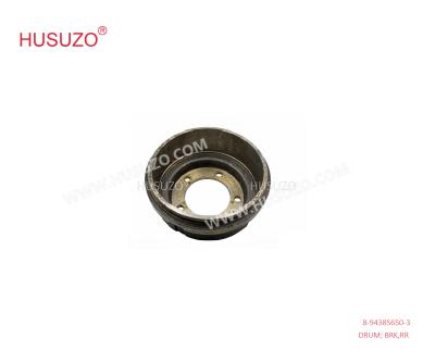 China 8-94385650-3 Front Brake Drum 8943856503 Suitable for ISUZU NPR58 4BE1 for sale