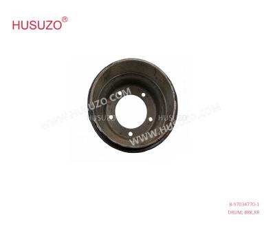 China 8-97034770-1  Rear Brake Drum 8970347701  for ISUZU NPR66 4HF1 for sale