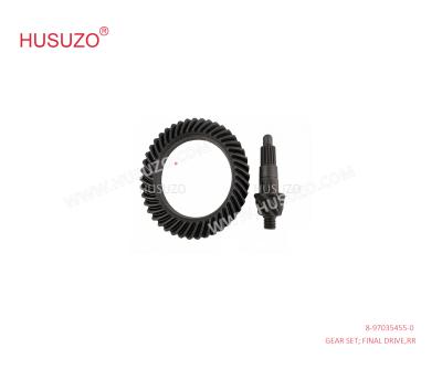 China 8-97035455-0 8970354550 Final Drive Gear Set For ISUZU 4HF1 NPR66 for sale