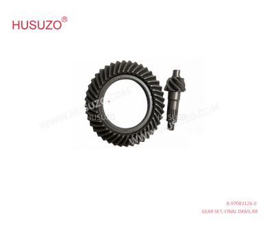 China 8970831260 8-97083126-0 Truck Chassis Parts Final Drive Gear Set For Isuzu NPR for sale