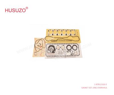 China 1-87812316-0 Engine Overhaul Gasket Set Suitable for ISUZU 6HK1 1878123160 for sale