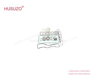 China ISUZU 6SD1 Engine Overhaul Gasket Set 1-87815618-0 1-87810706-0 1878156180 1878107060 for sale