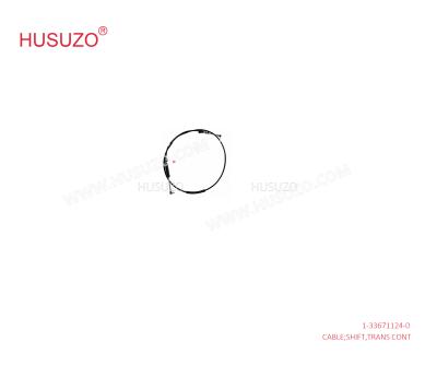 China ISUZU FSR33 MBJ6T Transmission Control Shift Cable 1-33671124-0 1336711240 for sale