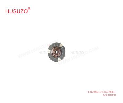 China 1-31240865-0 1-31240980-0 Auto Car Isuzu Clutch Disc For CXZ51K 6WF1 1312408650 1312409800 for sale