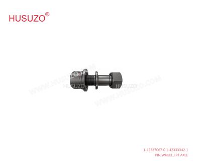 China 1-42337067-0 1-42337042-0 Front Axle Wheel Pin 1423370670 1423370420 For ISUZU CYZ51K6WF1 for sale