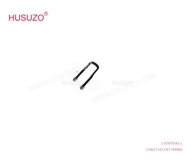 China 1-87870343-1 1878703431 Front Spring U-Bolt Set Suitable for ISUZU 6WF1 CXZ51K for sale