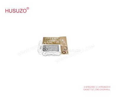 China 1-87812982-1 1-87814623-0 GASKET SET; ENG OVERHAUL  For ISUZU 6HK1 1878129821 1878146230 for sale