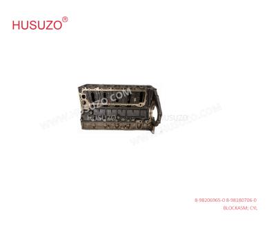 China 8-98206965-0 8-98180706-0 8982069650 8981807060 Isuzu FVR Parts Cylinder Block Assembly For ISUZU for sale