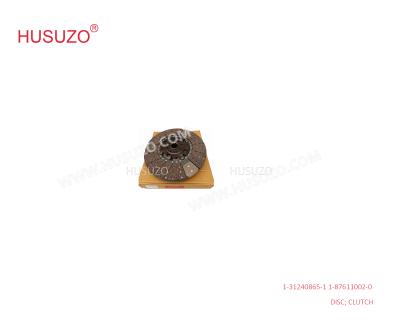 China 1-31240865-1 Auto Car Isuzu Clutch Disc For CXZ51K 6WF1 1312408651 1-87611002-0 1876110020 for sale