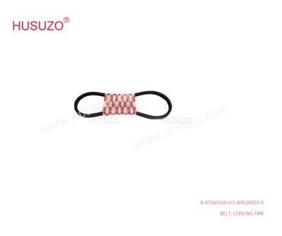 China 8-97362926-0 5-87610057-0 Isuzu FANELF300 4JJ1 Cooling Fan Belt 8973629260 5876100570 for sale