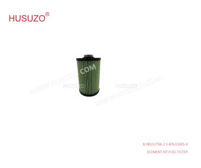 China Japanese Truck Parts ISUZU XD 6HK1 8-98152738-1 8981527381 5-87611005-0 5876110050 Fuel Filter Element Kit for sale