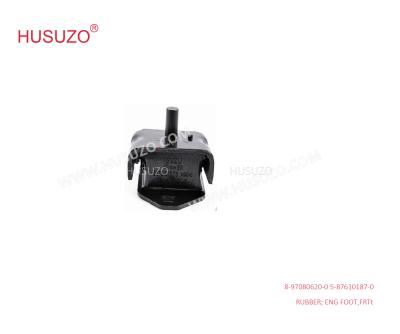 China 8-97080620-0 5-87610187-0 Front Engine Foot Rubber For ISUZU NKR55 8970806200 5876101870 for sale
