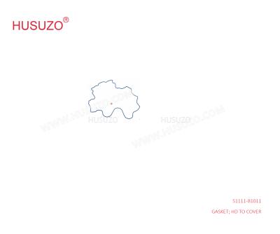 China S1111-81011 Hino Truck Parts J08E Head To Cover Gasket for sale