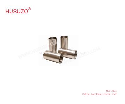China Cylinder Liner104mm boreset of4  ME013333 for Mitsubishi 4D33 for sale