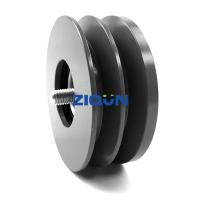 China Customized Ball Bearing Crane 1337023 V Groove Pulley Wheel for sale