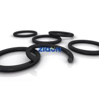 China HBTS Hydraulic Cylinder PTFE 80 Shore Black Rubber O Rings for sale