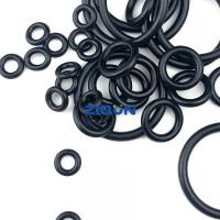 China HBTS Hydraulic Cylinder PTFE 80 Shore Black Rubber O Rings for sale