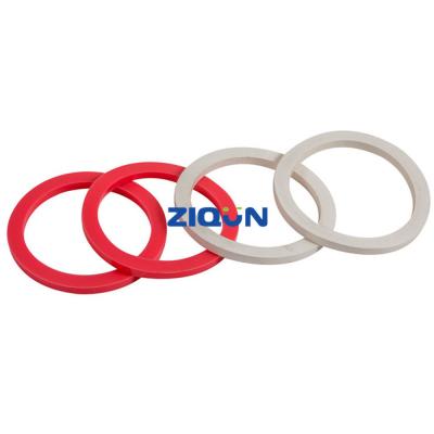 China Acid Resistance Silicone FPM FKM Colored Rubber O Ring for sale