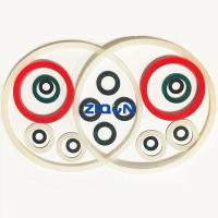 China Acid Resistance Silicone FPM FKM Colored Rubber O Ring for sale