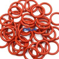 China Flameproof  CR Neoprene Oil Resistant 2.62mm Small Rubber Rings for sale