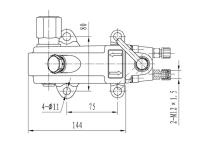 China Mercedes Benz 0015530001  0015535901 0005535901 Cabin Tilt Pump for sale