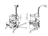 China Pump Motor Assembly 9529200Z05AJ UD PF6 CWB459 Cabin Tilt Pump for sale