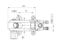 China Mercedes Benz 9585530501 0015539901 Hydraulic Hand Pump for sale