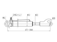 China 4005531005 Mercedes Benz  Antos Axor Actros Hydraulic Cylinders for sale