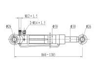 China Truck Body Parts DAF XF 95 105 1444742 Hydraulic Tilt Cylinder for sale
