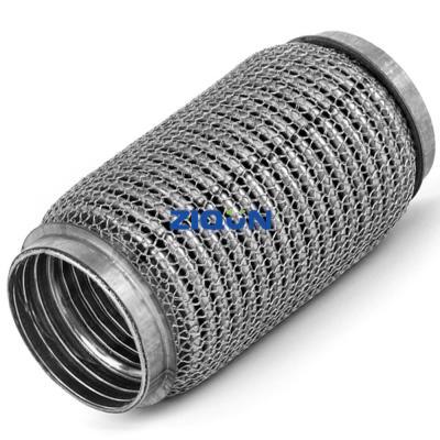 China Inner Braid SCANIA 102mm 8708920000 Interlock Flex Pipe for sale
