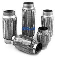 China DAF Truck Exhaust Parts 57.2mm Flexible Corrugated Pipe for sale
