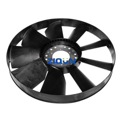 China 51066010256 51066010257 MAN Bus Truck Engine Fan Blade for sale
