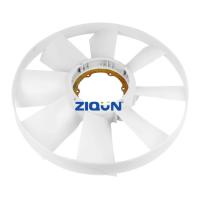 China OM 502 LA 0032053906 0032054206 Truck Engine Fan for sale