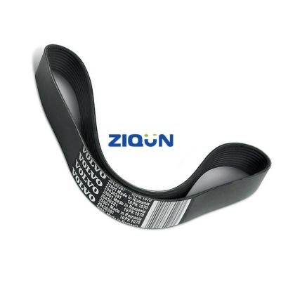 China 10PK1070 2030381 Truck Spares Parts Rubber Ribbed Belt Volvo FM 10 FM 12 for sale